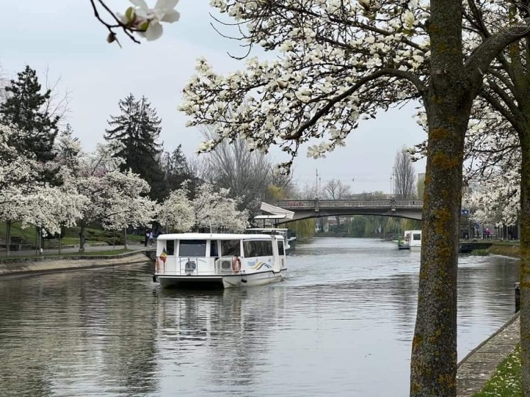 Cu vaporetto pe canalul Bega din Timișoara - FAM la pas turistic